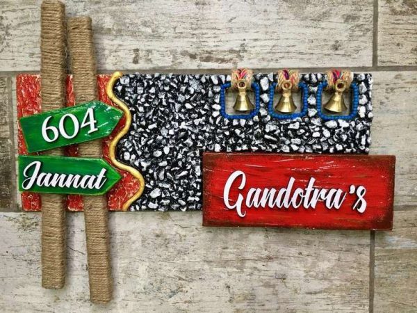 Best Handmade Wooden Nameplates | HITCHKI