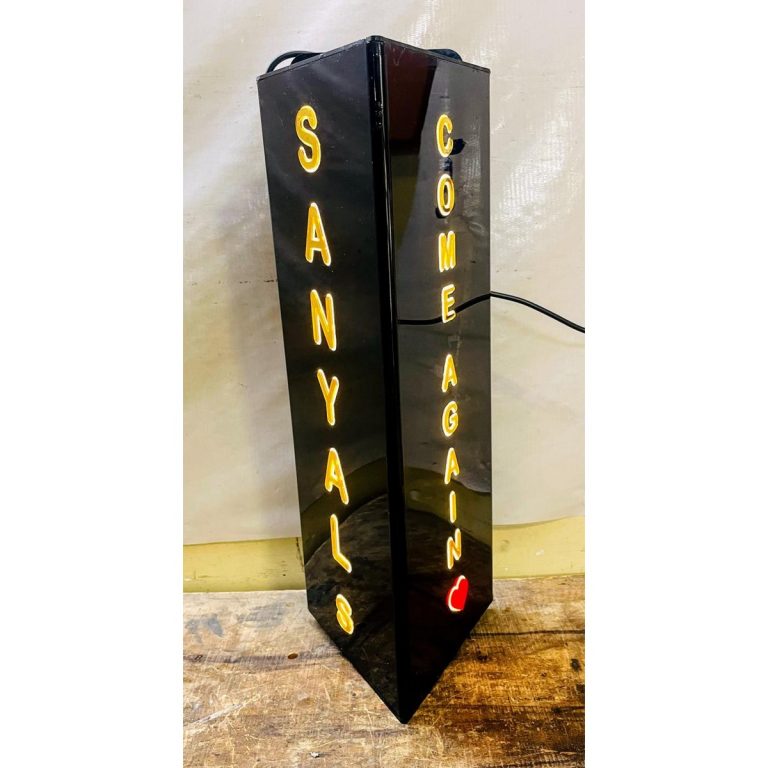 New Design Acrylic LED Name Board | Light Up Your Arrival