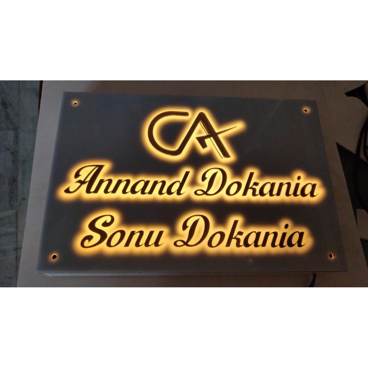 Name Plates with Light | HITCHKI