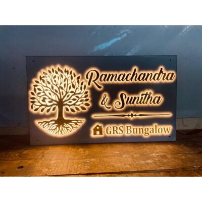 Stylish Beautiful LED Name Plates | Light Up Your Name