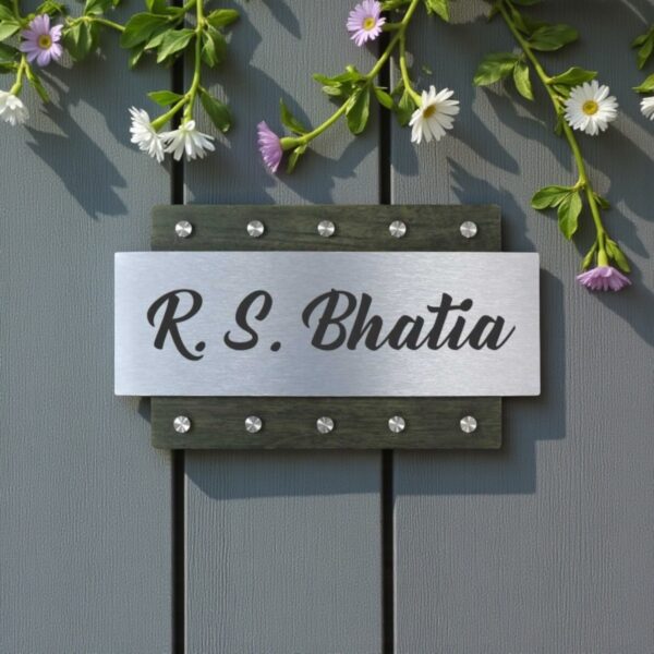 Ganesha Metal Nameplates: A Spiritual Touch to Your Space