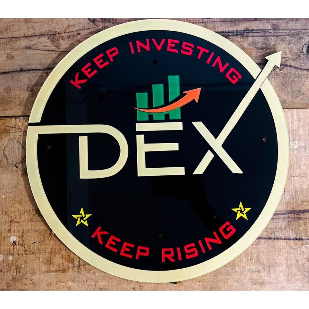 Acrylic Company Reception Wall Logo – Customizable