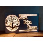 New Design Acrylic LED Name Board | Light Up Your Arrival