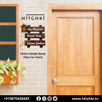 Customized Table Top Name Board from Hitchki