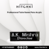 Acrylic Table Name Plates | Add a Touch of Professionalism