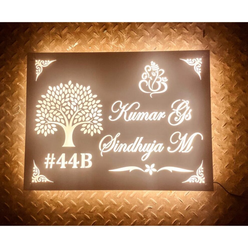 Grade Villa Waterproof Name Plate 🏡 Waterproof