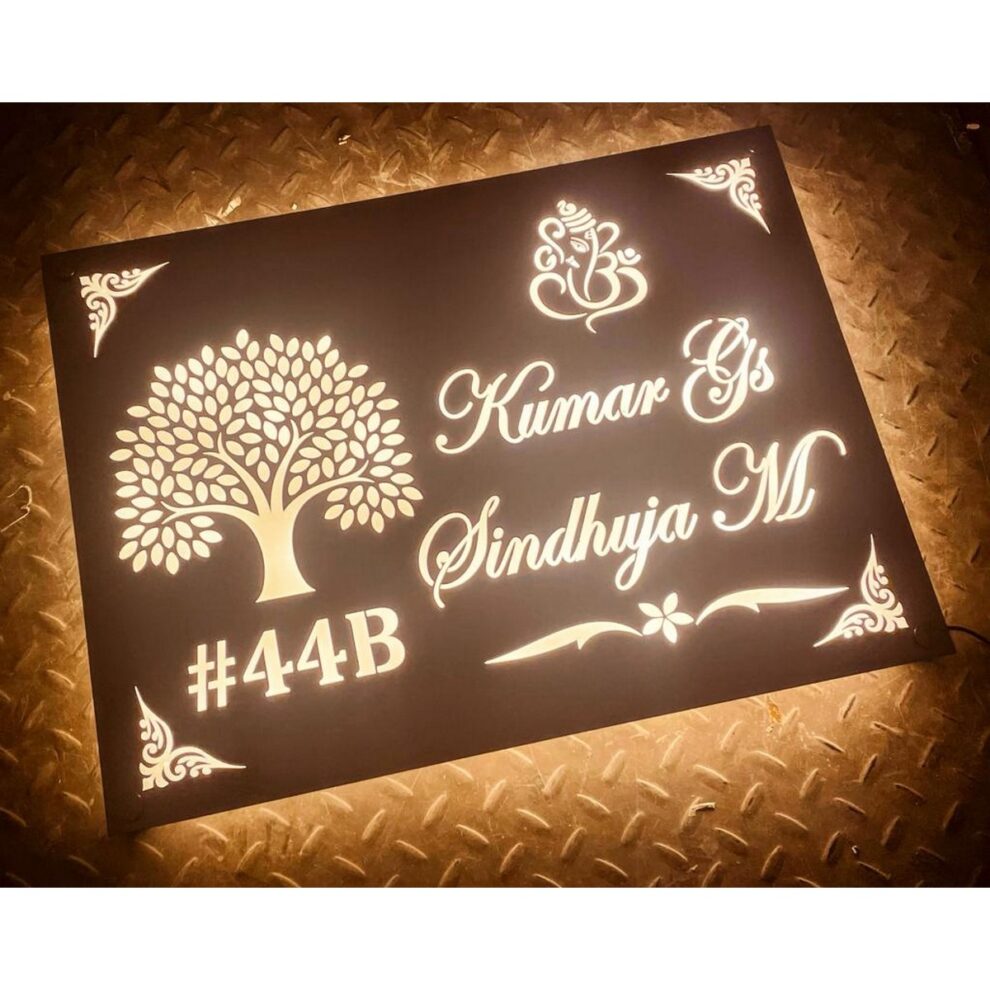 Grade Villa Waterproof Name Plate 🏡 Waterproof