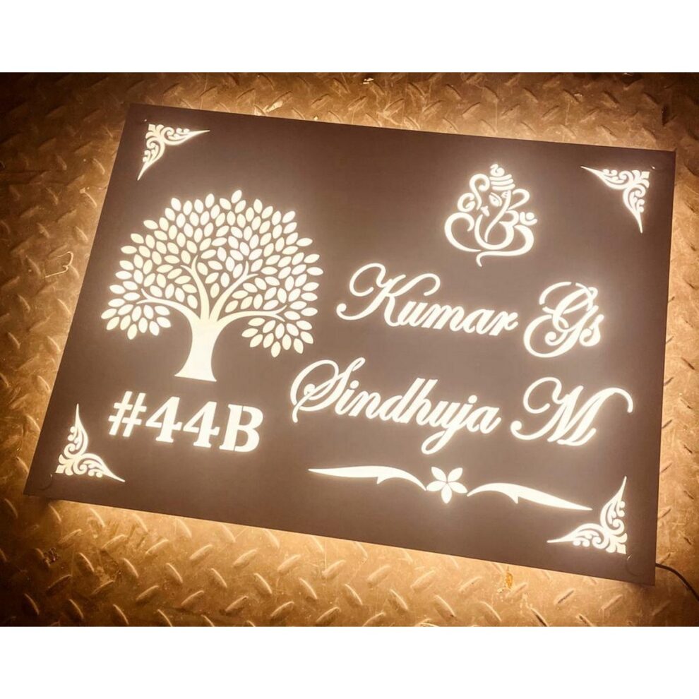 Grade Villa Waterproof Name Plate 🏡 Waterproof