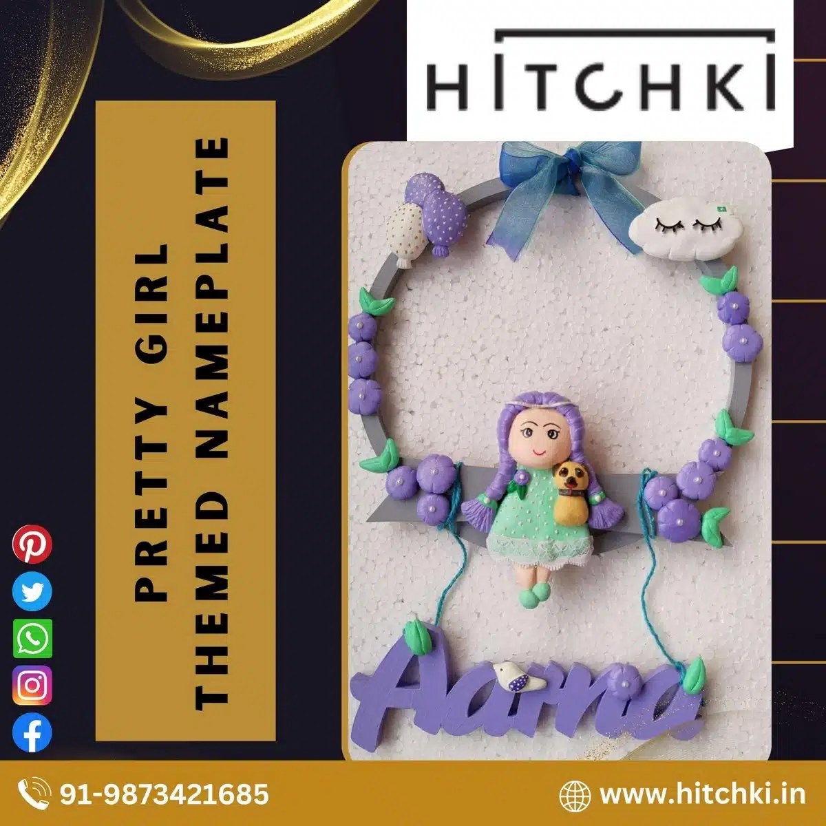 Best Bird House Kids Nameplate | Unique And Durable Git Too