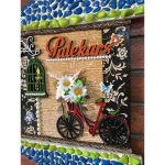 Beauty Of Spring Wooden Name Plate for Door | Varnished