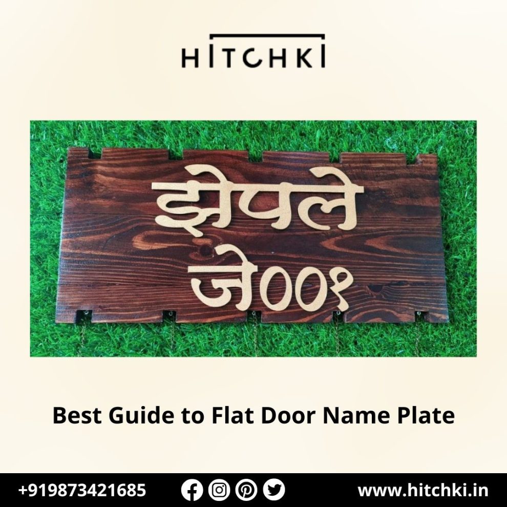 Best Guide to Flat Door Name Plate | HITCHKI