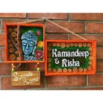 Buddha Mural Name Plate Beautiful Piece Of Art