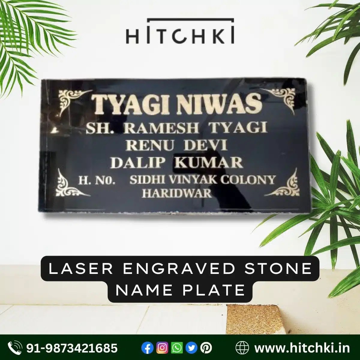 New Granite Marble Nameplates | Timeless Elegance | Online