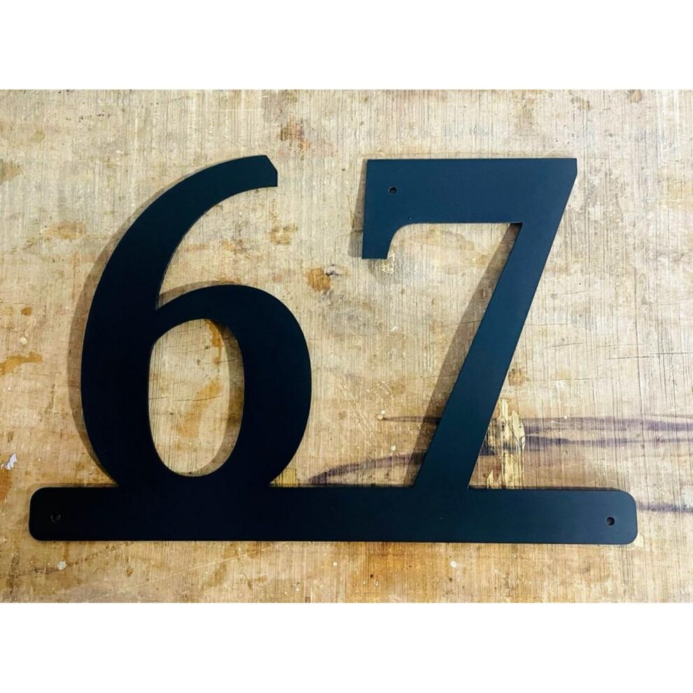 House Numberplate For Gate From Hitchki | HITCHKI