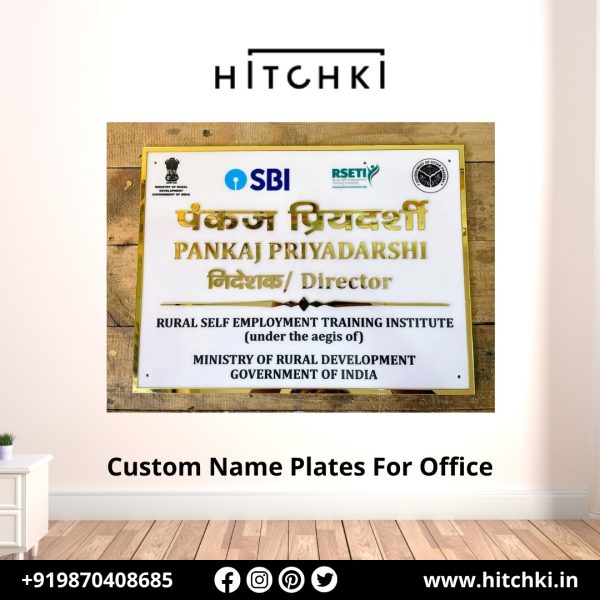 Name Plates for Office – Elevate Your Professional Space