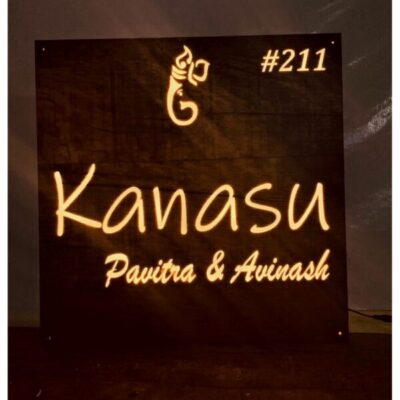 Affordable Custom LED Nameplates | Make a Statement