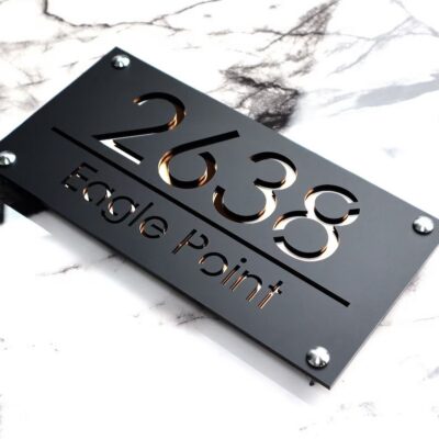 Waterproof Metal Name Plate | Customizable