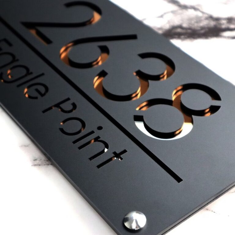 Waterproof Metal Name Plate | Customizable