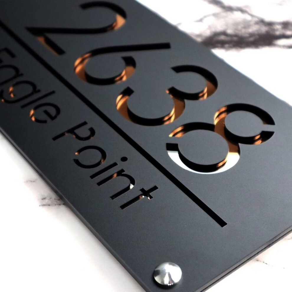 Waterproof Metal Name Plate | Customizable