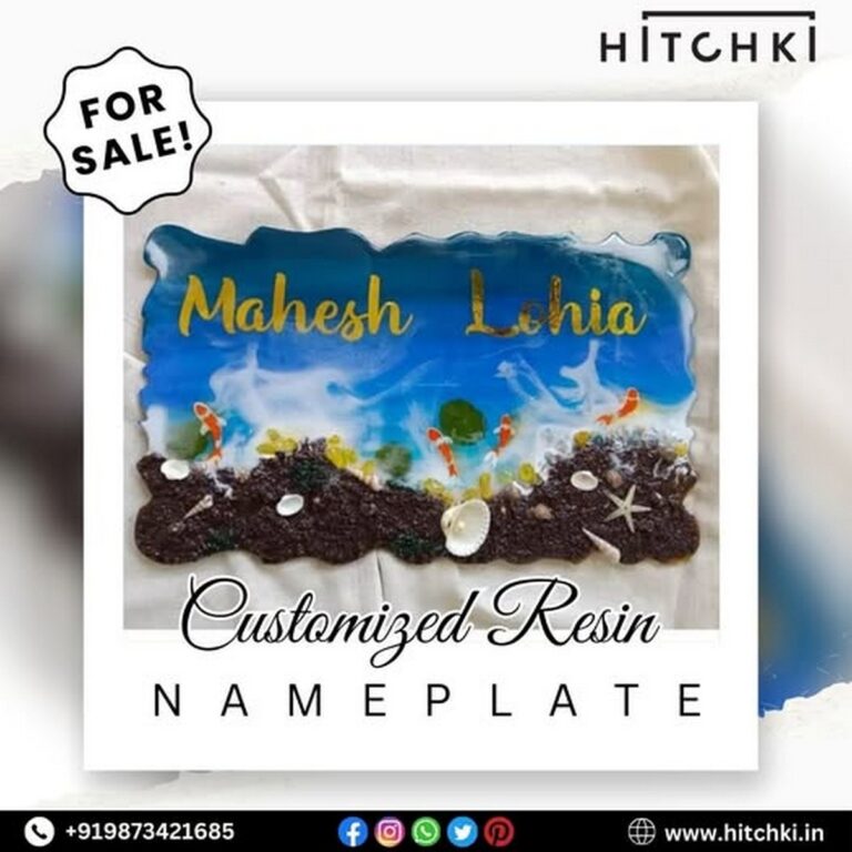 Customized Resin Nameplate: Beautiful, Durable & Personal