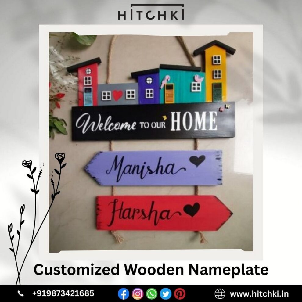 Customized Wooden Nameplate – Unique Designs & Expert Buying