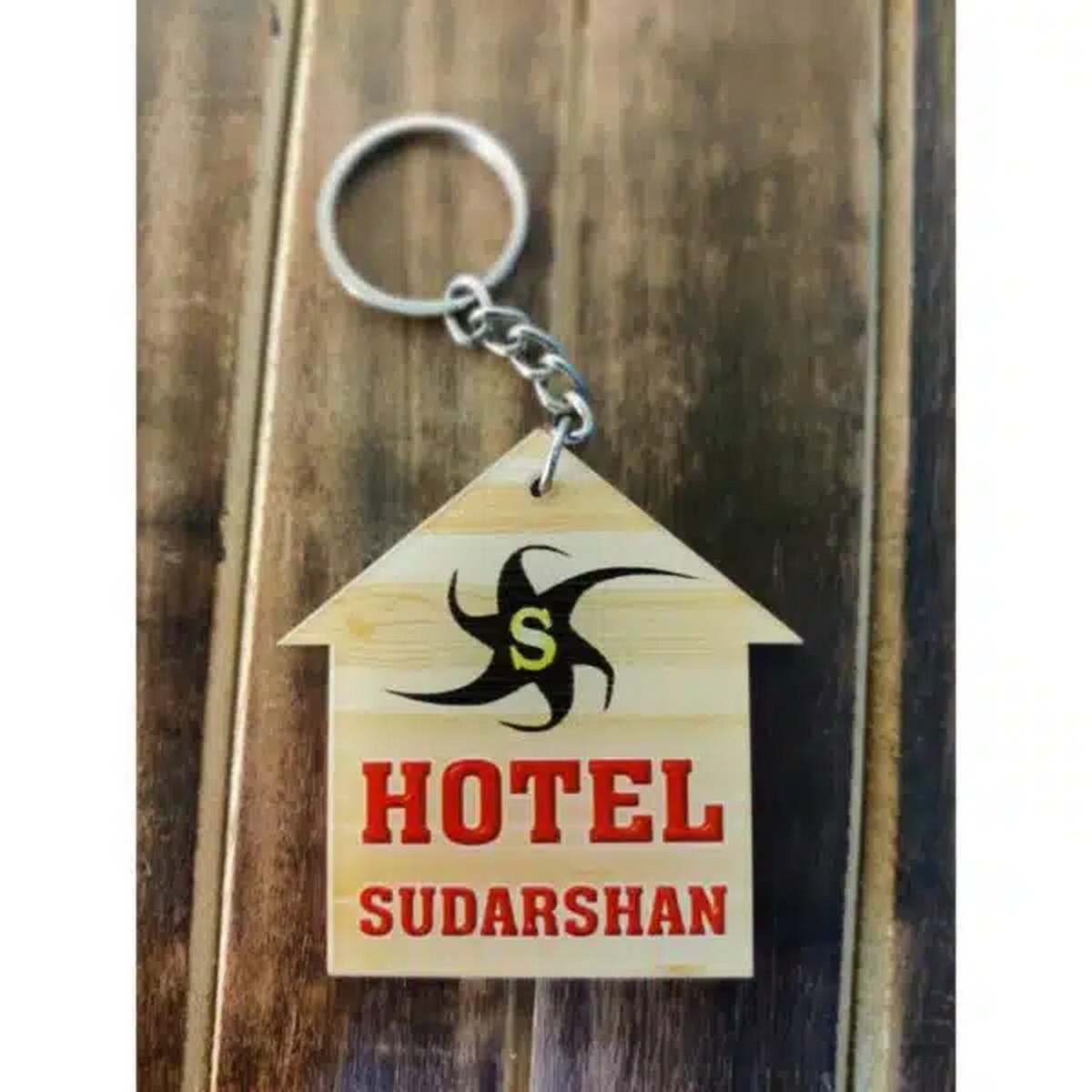 Designer Acrylic Keychain | For Hotel & Homes