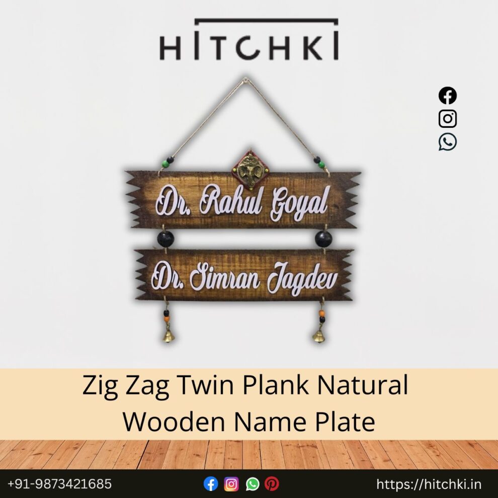 Discover Exquisite House Nameplates at Hitchki