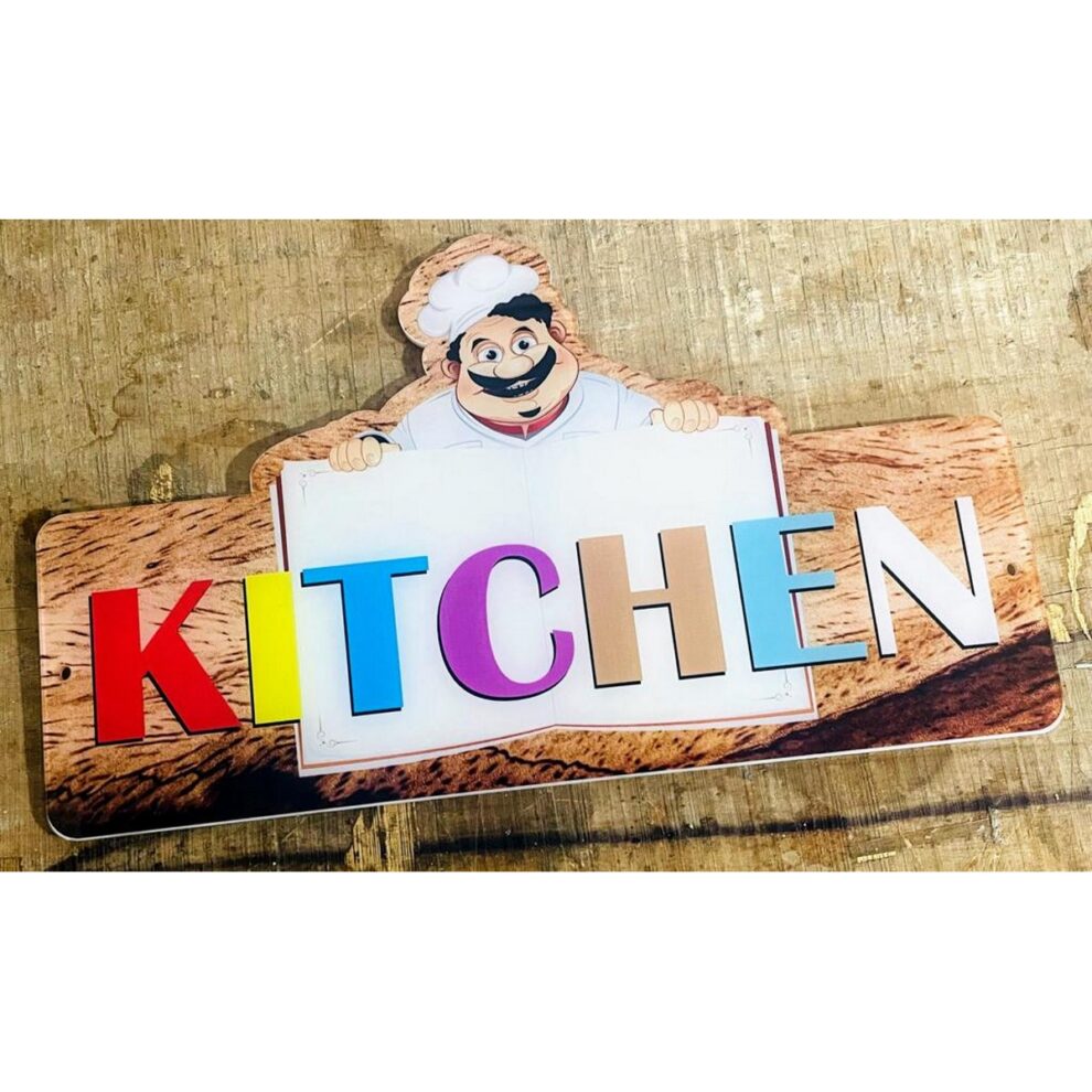 Acrylic Kitchen Door Name Plate 🌈 Elevate Your Kitchen