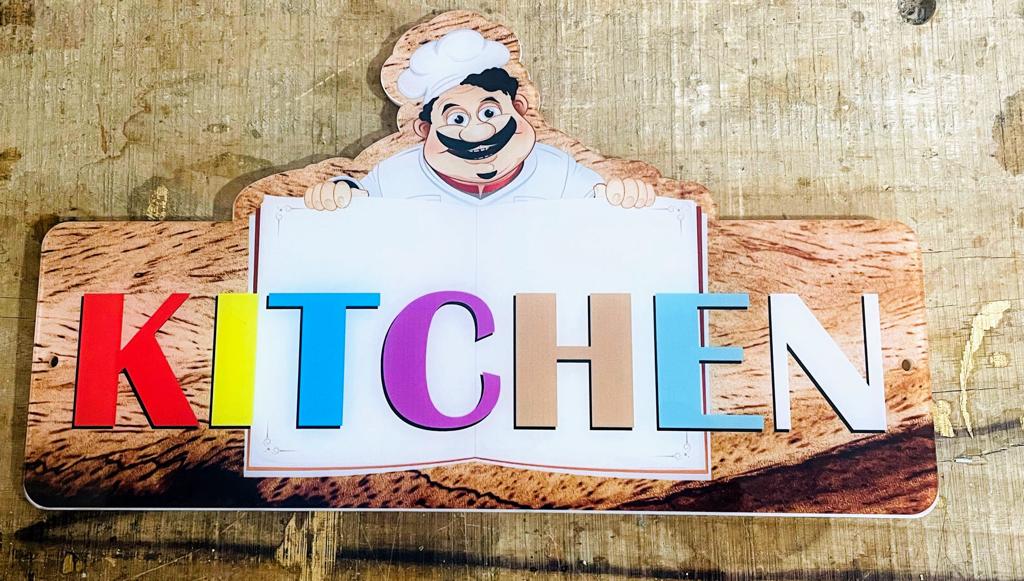Kitchen Door Nameplate | HITCHKI