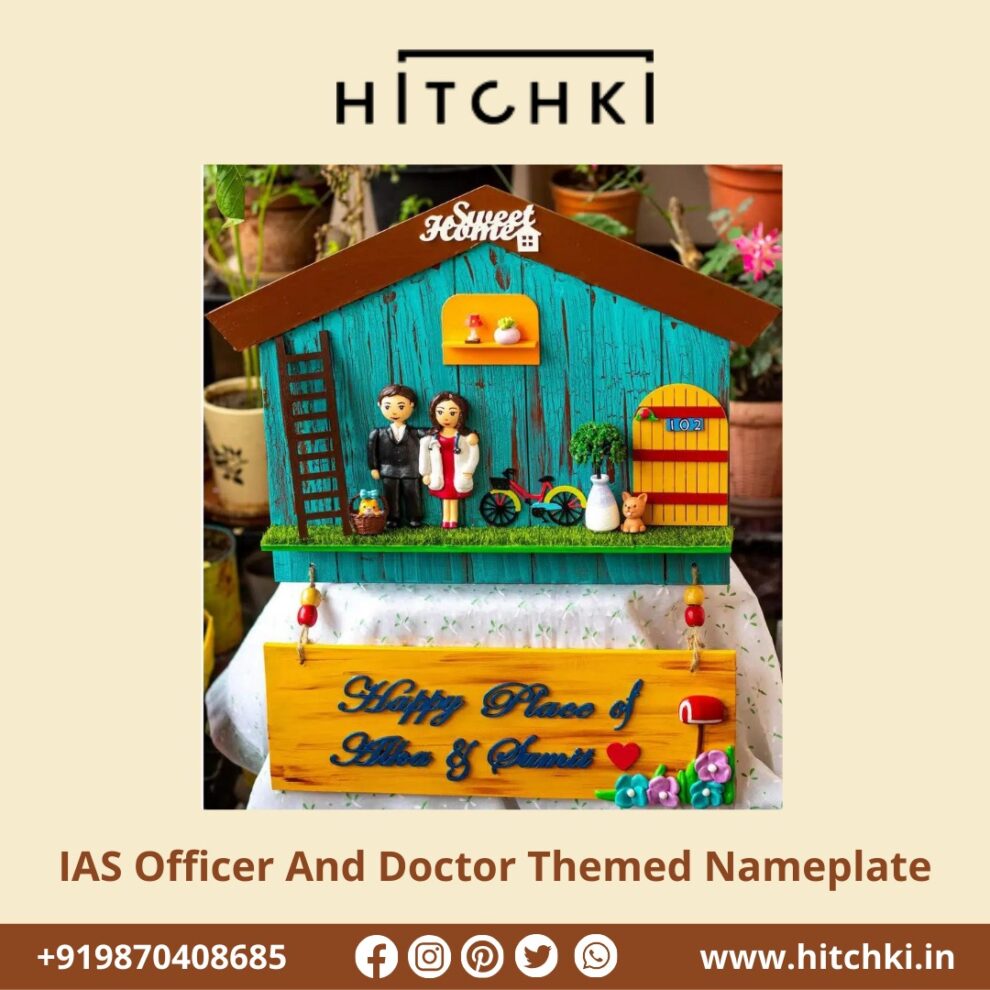 Officer & Doctor Themed Nameplates 💼 Elevate Your Office
