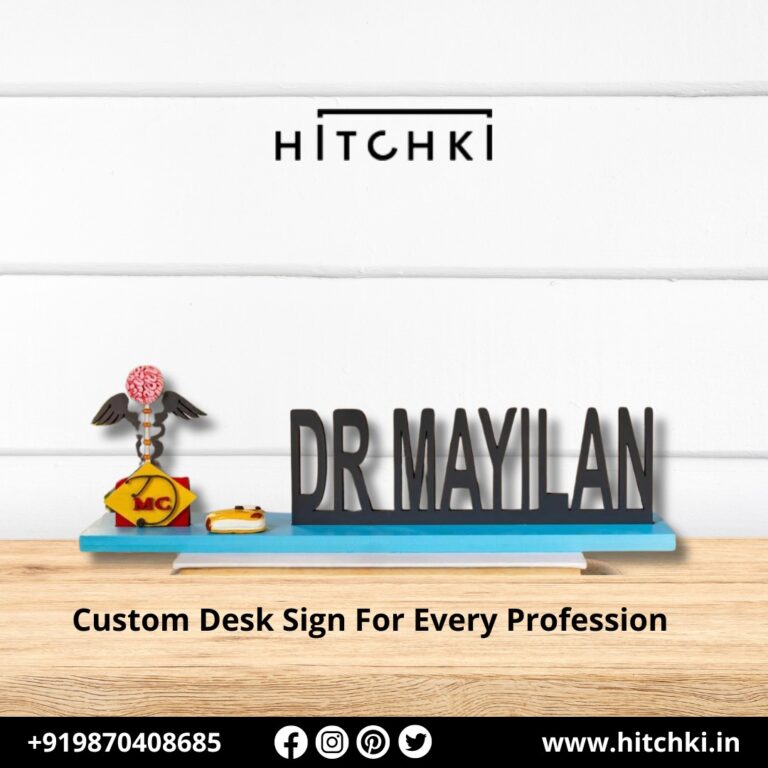 Acrylic Table Name Plates | Add a Touch of Professionalism