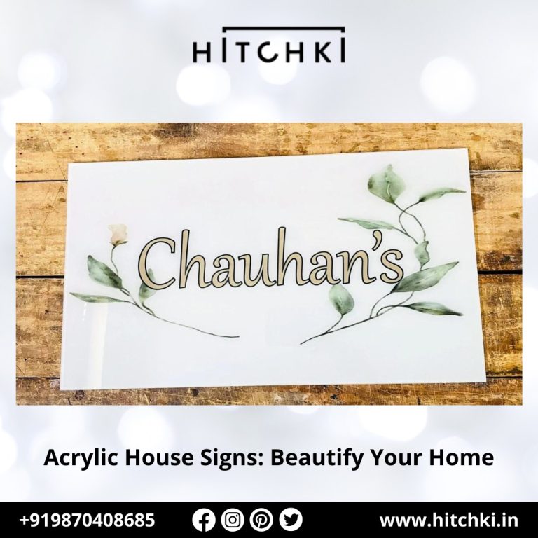 Custom Acrylic House Signs | Enhance Your Home’s Entrance