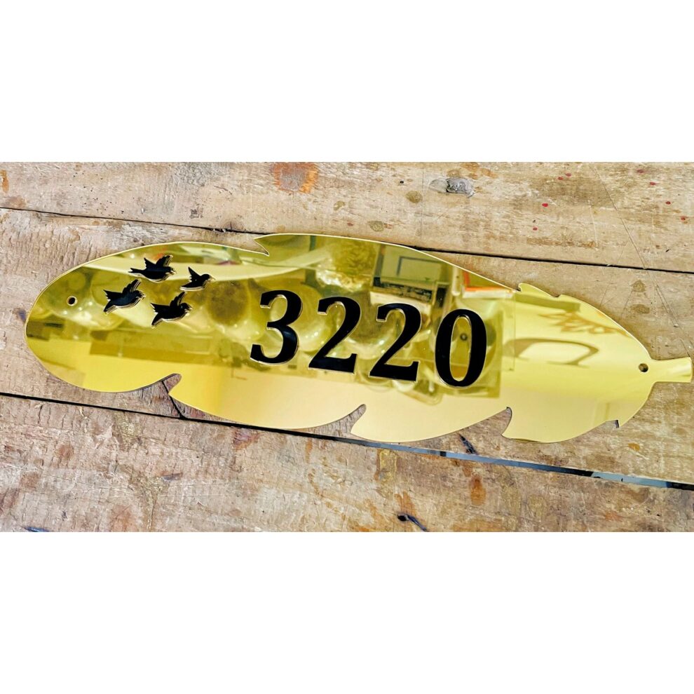 Wooden Nameplate Designs for Home | HITCHKI