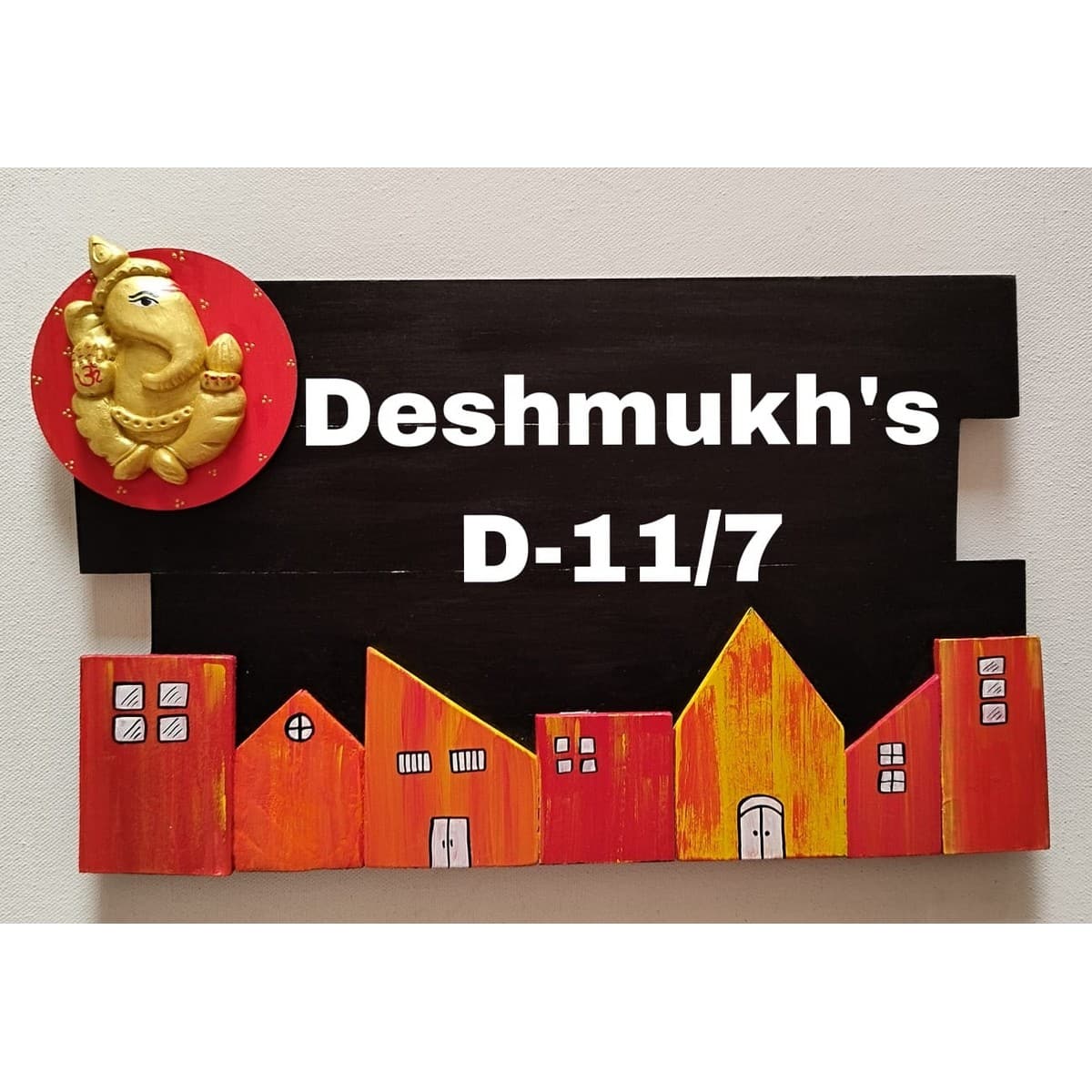 Personalized Hanging Name Board -Unique Touch to Your Home