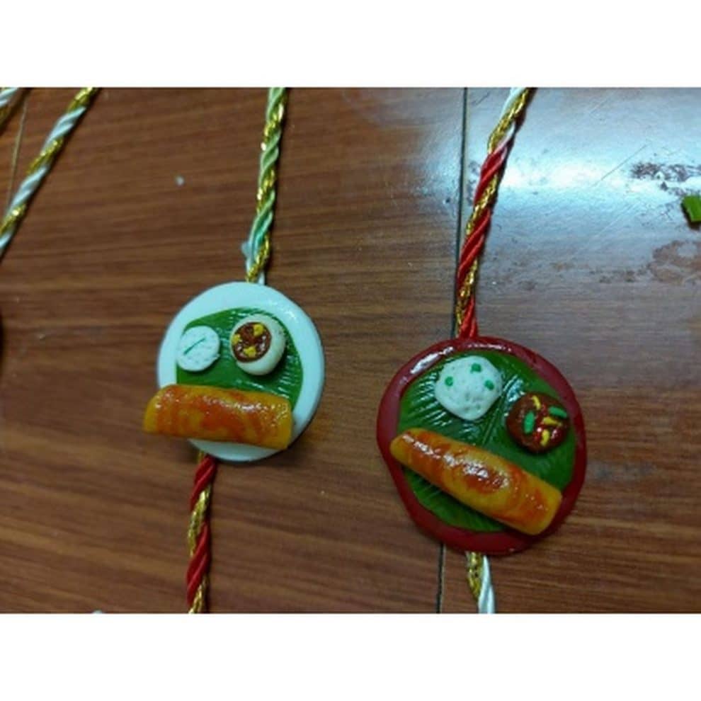 Designer Customized Ganesha Rakhi For Your Brother | HITCHKI