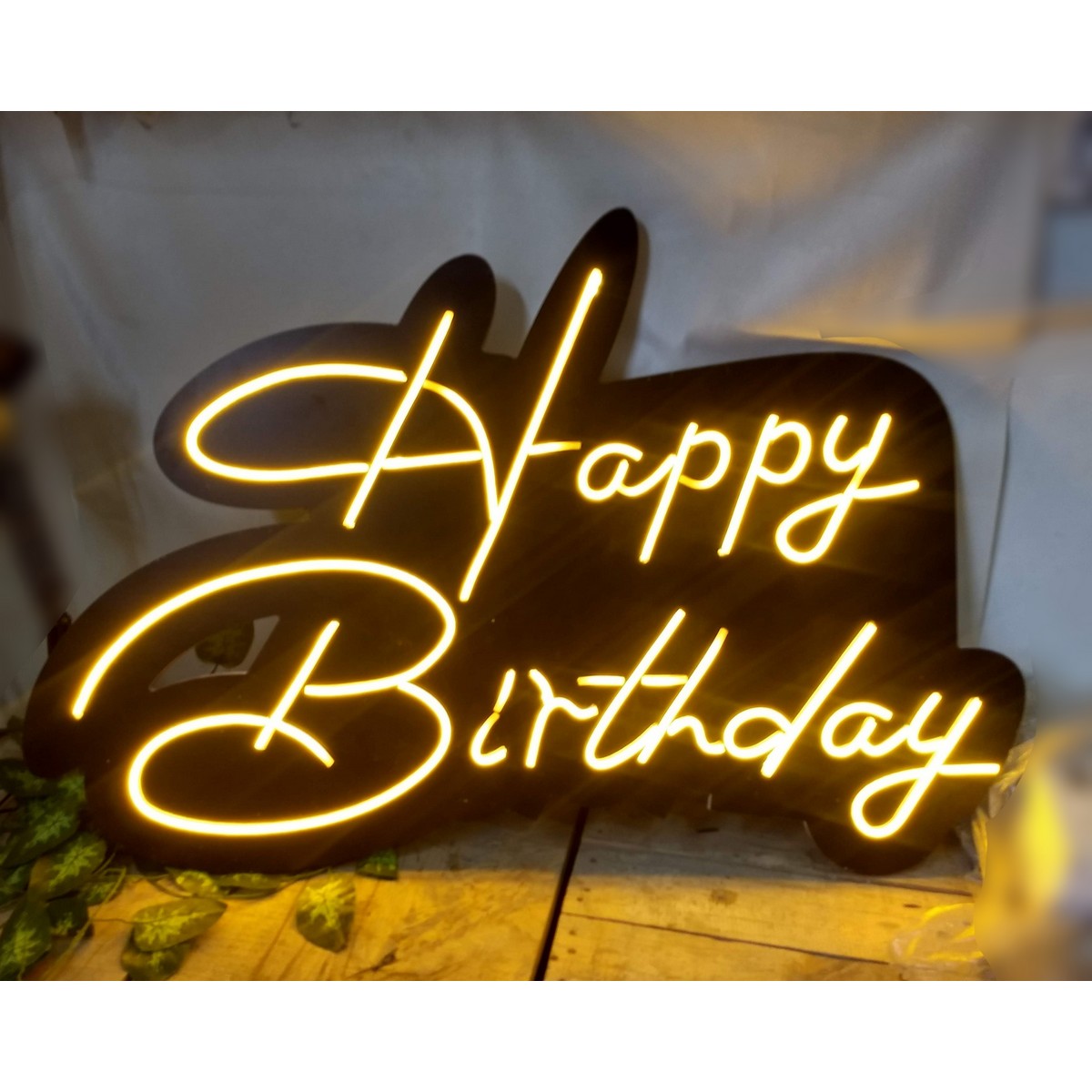 Happy Birthday Neon Sign As Per The Customer Requirements Happy Birthday Neon Sign As Per The Customer Requirements
