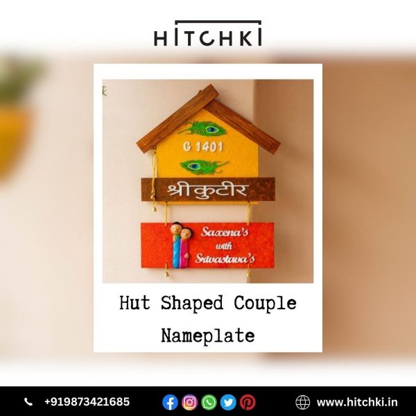 The Ultimate Truth About Hut Shaped Couple Nameplate