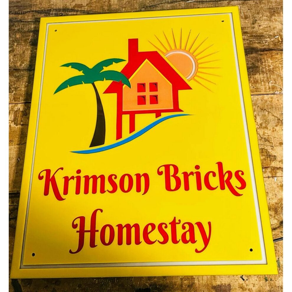 Multicolor LED Wall Name Plate Illuminate Your Business