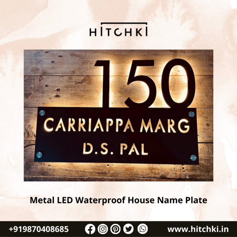 Stylish Beautiful LED Name Plates | Light Up Your Name