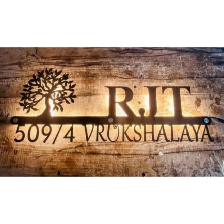 Classic Metal Name Plates for Your Home | Enduring Elegance