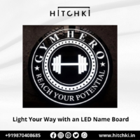 LED Name Boards for Every Space | Illuminate Your Path