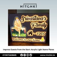 Beautiful LED Illuminated Name Plates | Elevate Your Home