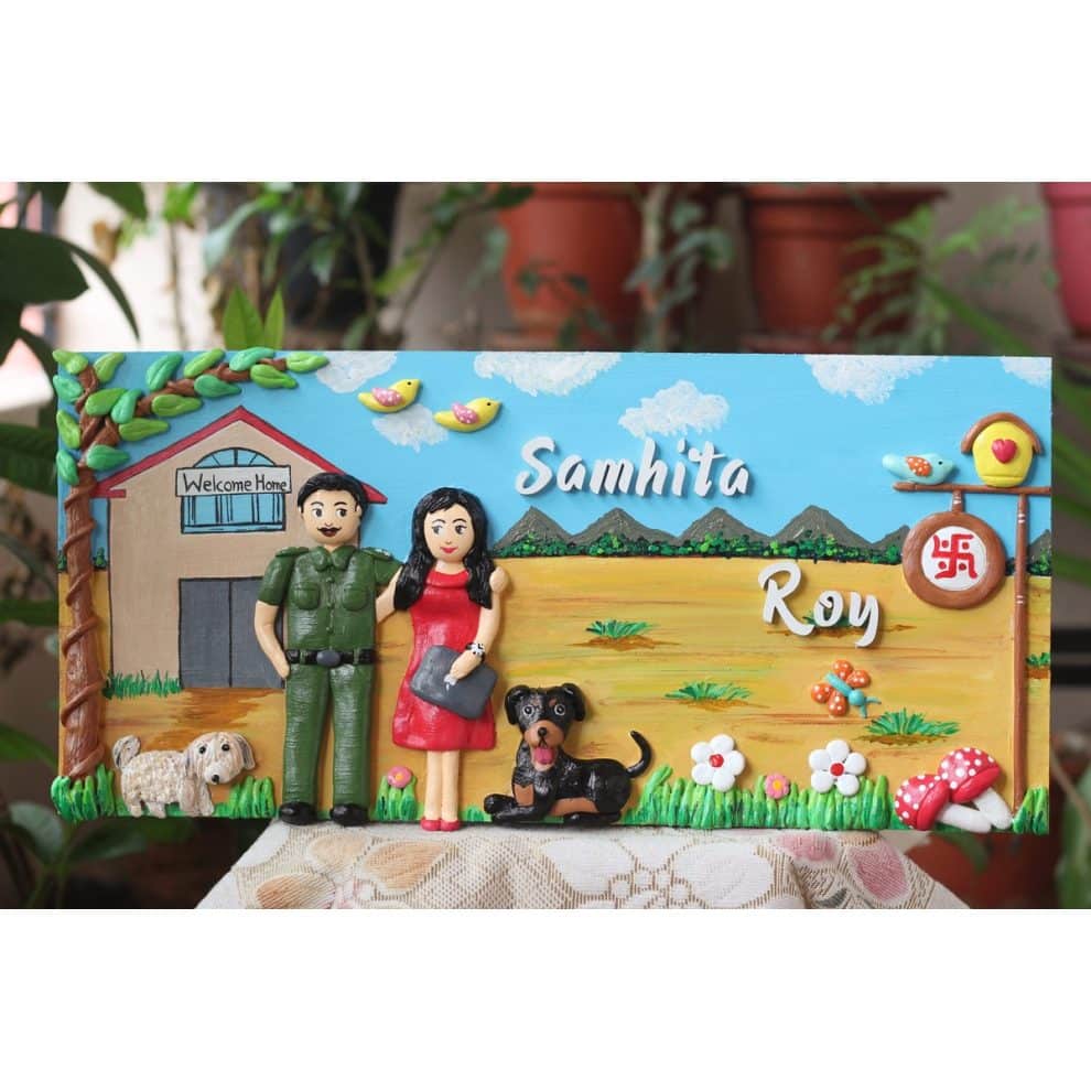 Nameplates For Army And Government Officers | HITCHKI