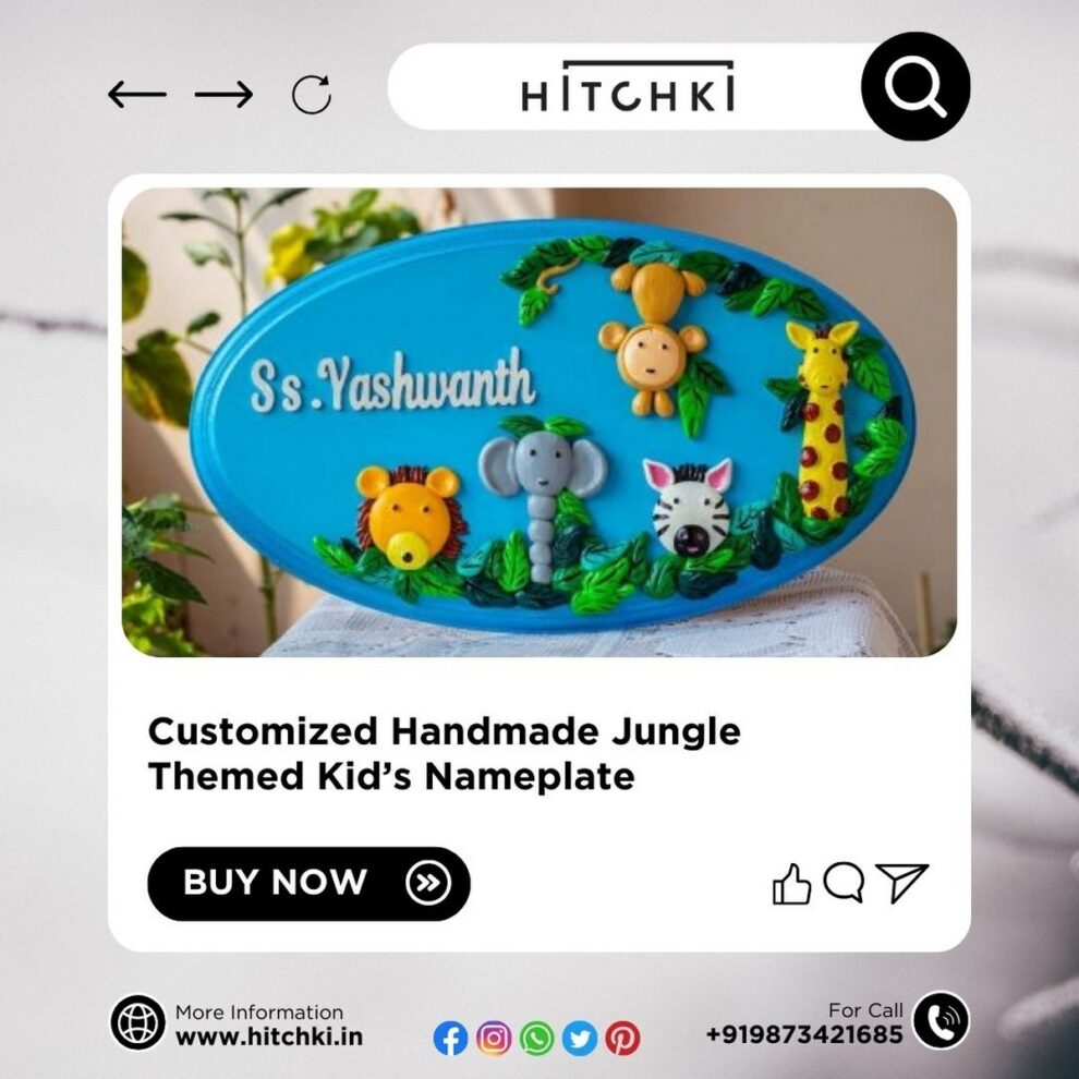 Ultimate Jungle Themed Kid’s Nameplate Guide for Happy Kids