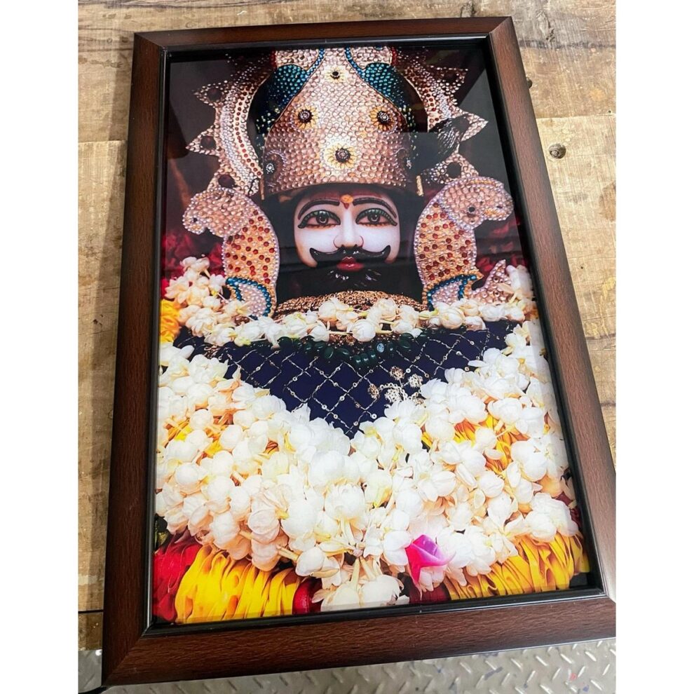 Khatu Shyam Acrylic LED Frame Personalized