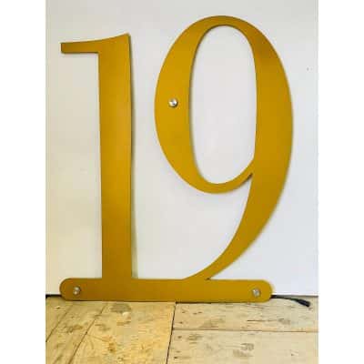 House Numberplate For Gate From Hitchki | HITCHKI