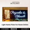 Acrylic Name Plate With LED Light - Illuminate Your Identity