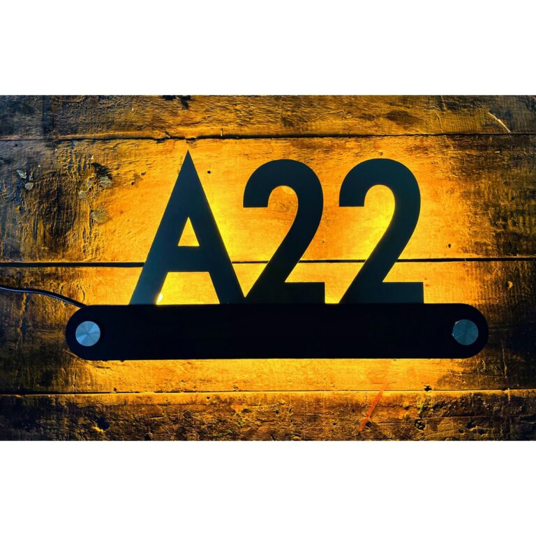 Creative House Numberplate Design | HITCHKI