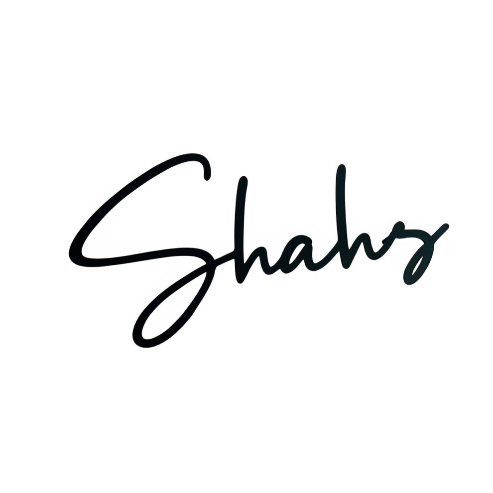 Metal Laser Cut Wall Name Plate | Elegant Nameplate