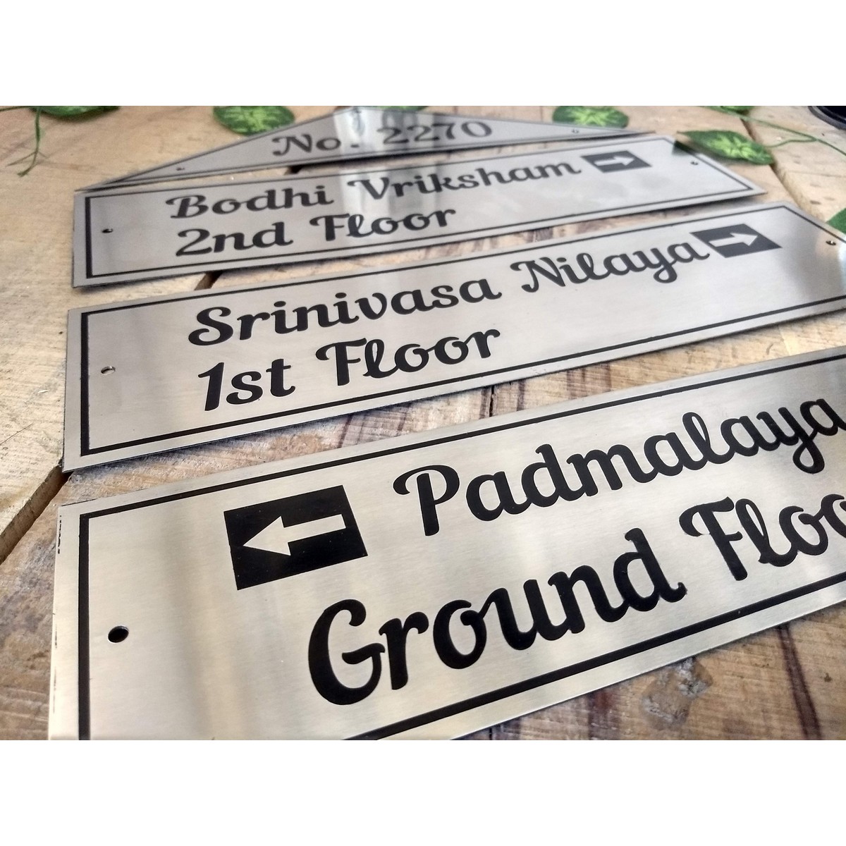 Metal Laser Engraved Name Plates Stainless Steel 304 Metal Laser Engraved Name Plates Stainless Steel 304